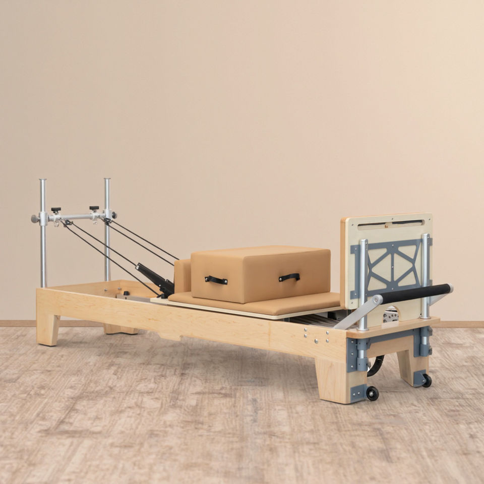 Hot Selling High Quality Full Side Rail Reformer Pilates Machine Oak ...