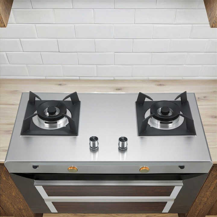 ALK Smart Built-In 2 Burner Stainless Steel Portable Table Class a Gas ...