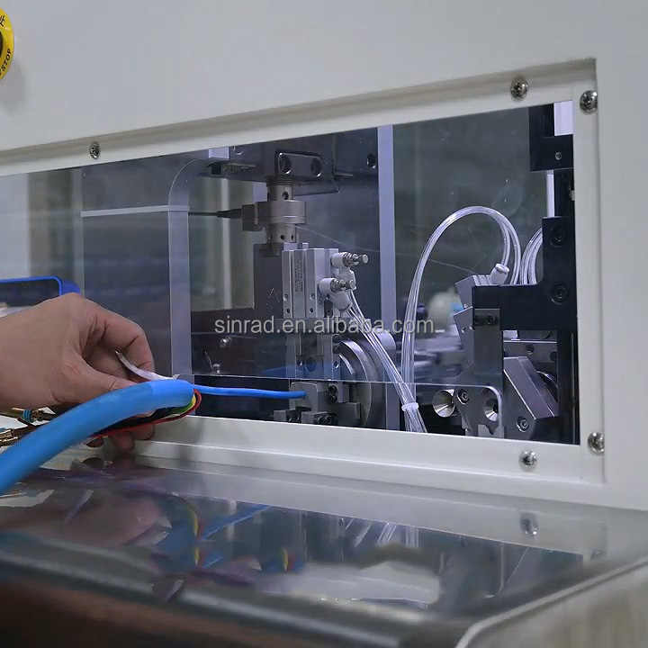 Semi Automatic Wire Stripping Insertion Terminal Crimping Machine for ...