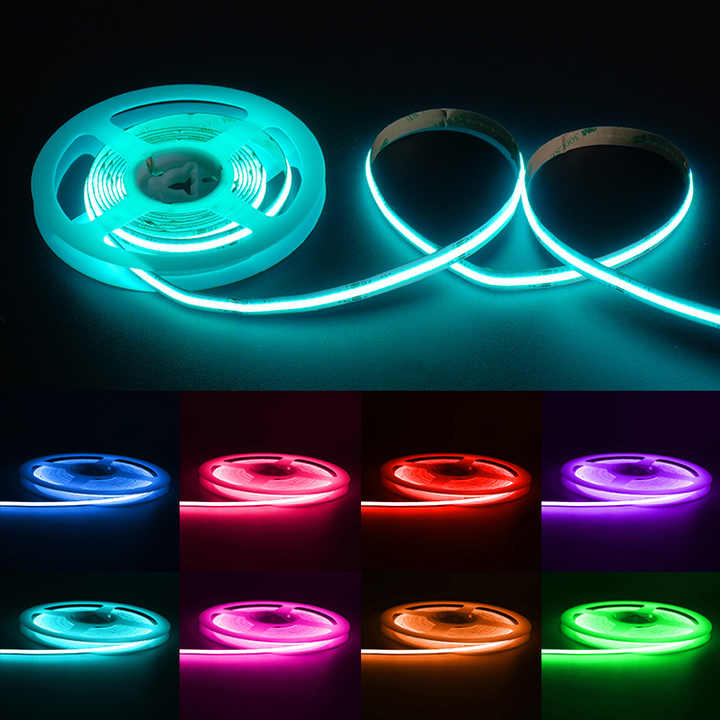 20m 30m High Quality12V 24V Luces Led RGB RGBIC Colorful 2800k-6500k ...
