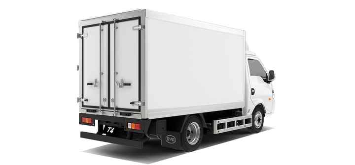 BYD T4 Electric Van Truck 4x2, 63.7kWh Battery, 170km Range ...