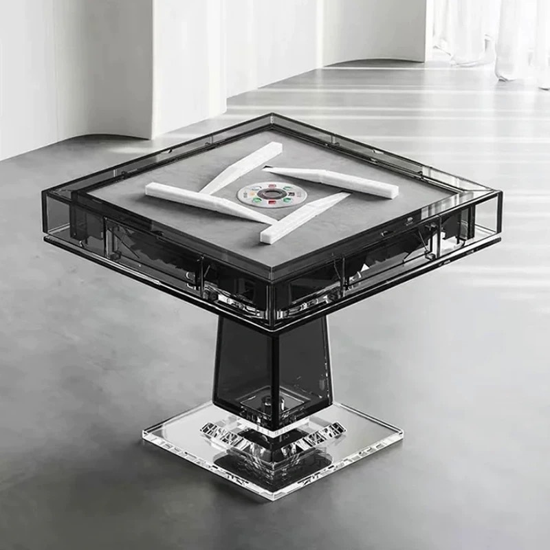 Automatic Mahjong Table - Foldable Design with USB Port
