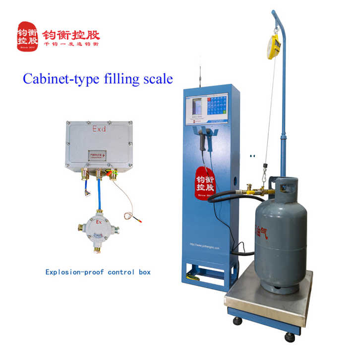 Explosion Proof Digital Semi Automatic lpg Gas Cylinder Filling ...