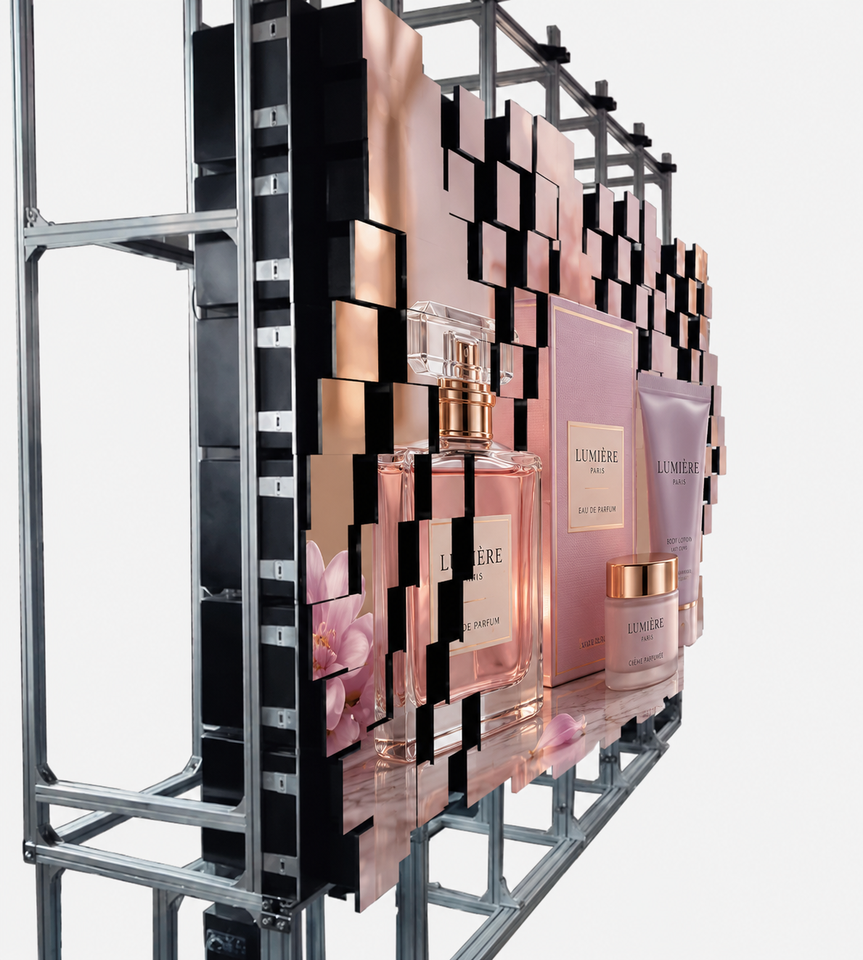 Dynamic Interactive Led Matrix Wave/Dynamic Stage Led Wall Display ...