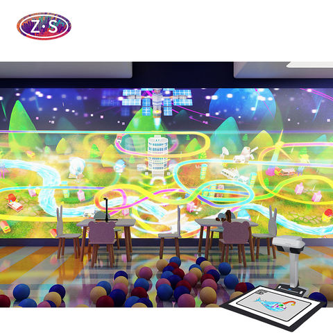 Laser Immersive Wall Floor Projection Interactive Wall Floor Projector ...