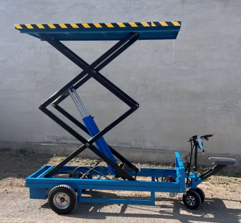 Electric Scissor Lift Hydraulic Lifting Platform Mobile Inverted Lift ...