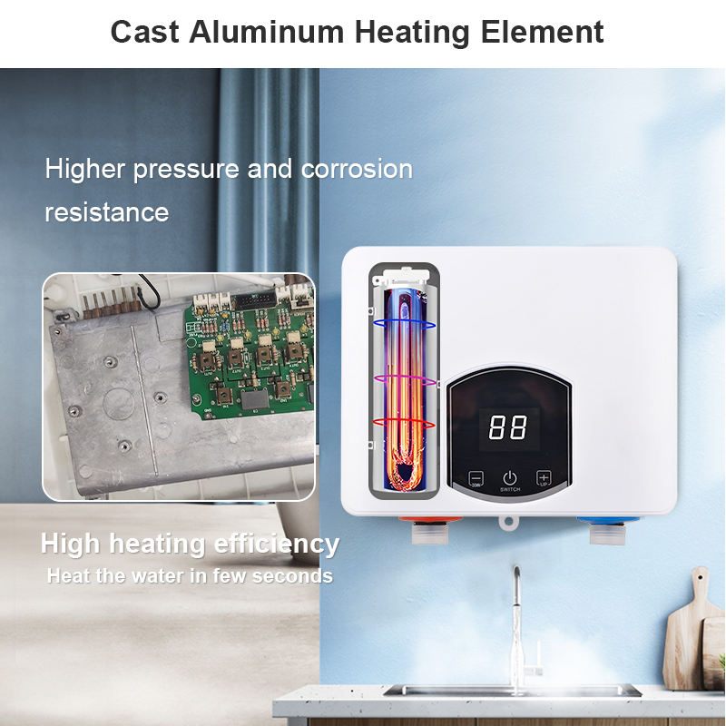 Contemporary Portable Mini Wall Mounted Instant Water Heater for ...