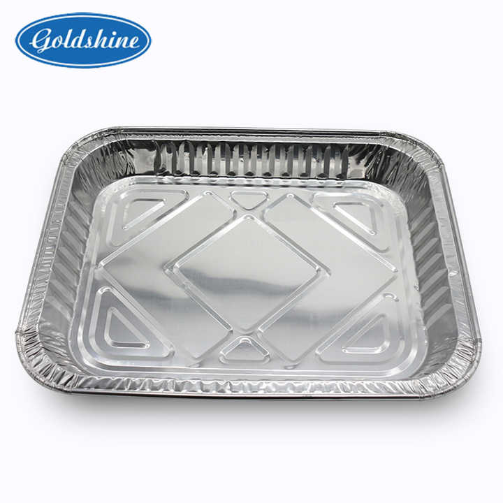 Recyclable Disposable Food Packaging Aluminum Containers Tin Foil ...