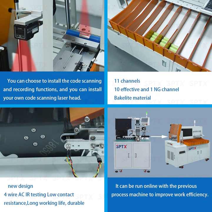 18650 Battery Sorting Grading Machine - Precision & Efficiency