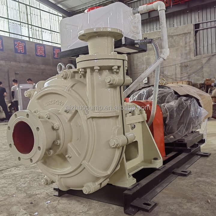 ZJ Series Horizontal Slurry Pump for Desulfurization Lime Slurry ...