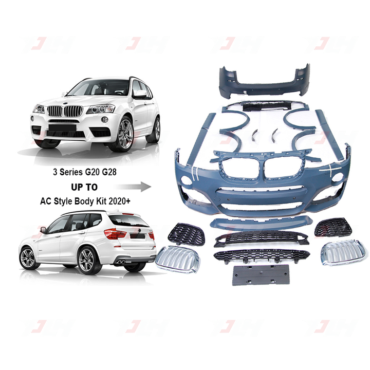 MT Style Body Kit for BMW X3 F25 - M-Tech Sport Upgrade