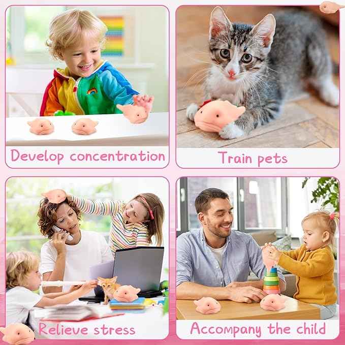 Blobfish Squishy Toy - Stress Relief for All Ages