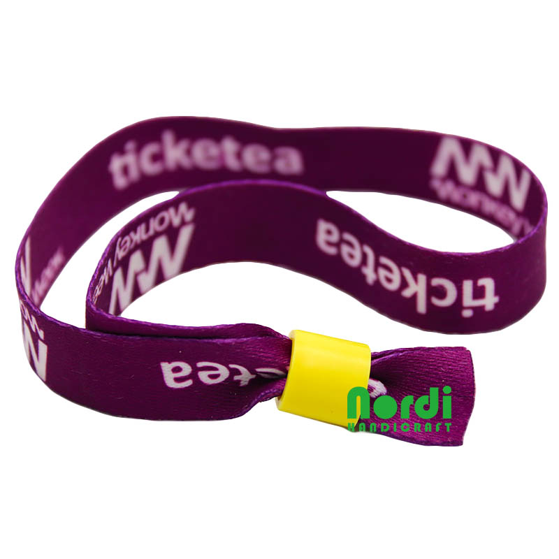 Customizable fabric single use wristband for Business Buyers: Stylish ...