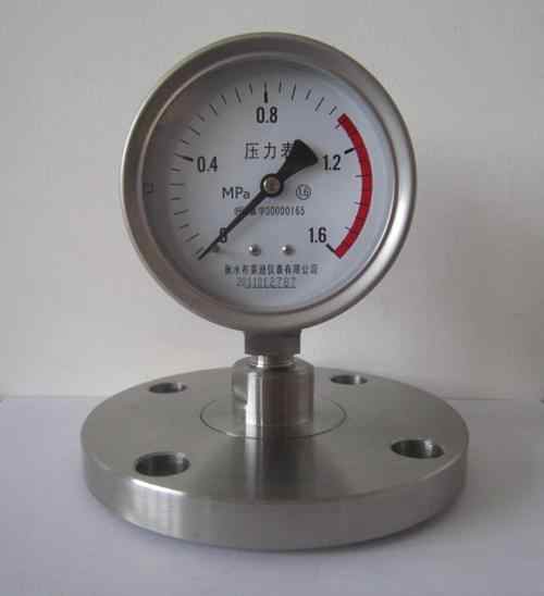 China Made Stainless Steel Pressure Gauge Y40-Y150mm 40-150mm Dial ...