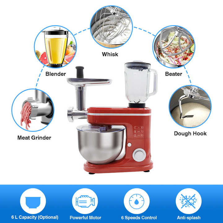Multi Mixer - Versatile Kitchen Stand Mixer with Blender