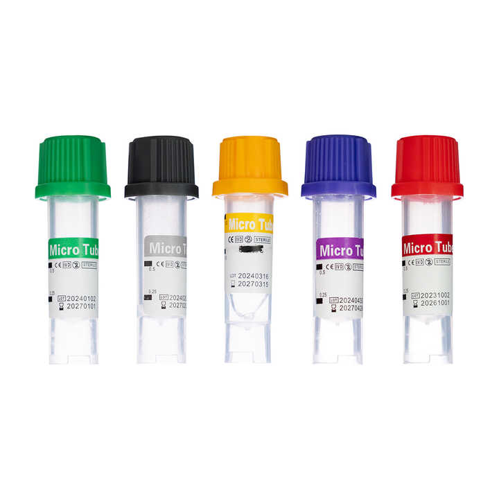 Micro Collection Tubes Pediatric EDTA Sodium Citrate