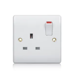 Durable 13a 1 gang 3 pin switch socket In Many Modular Designs ...