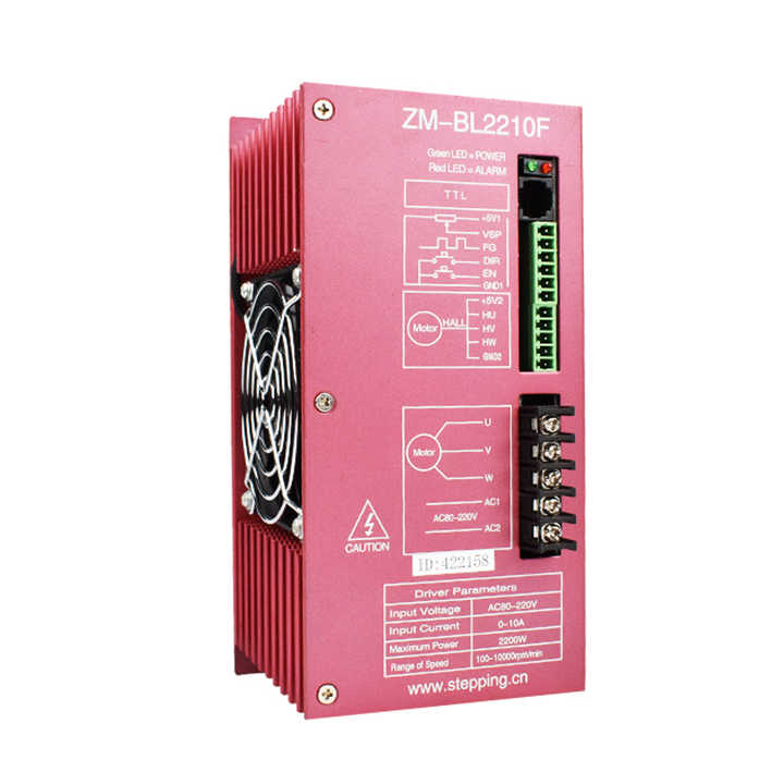 310V ZM-BL2210F Brushless DC Motor Driver & Speed Controller OEM