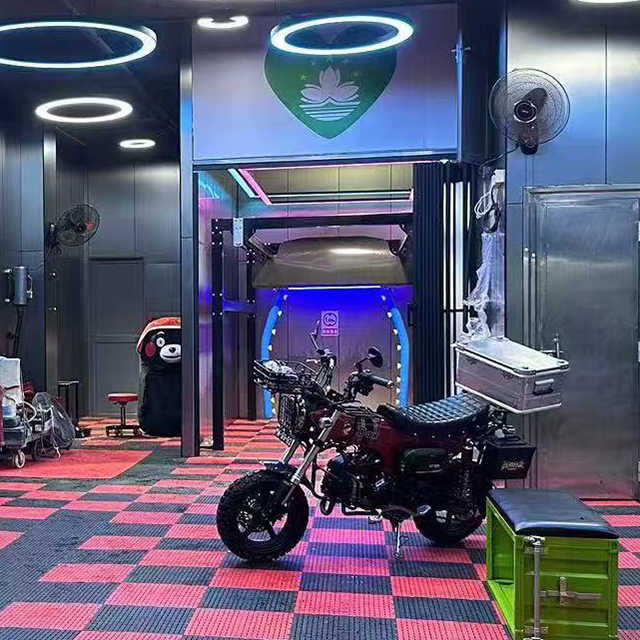 High Pressure 360 Touchless Automatic Motorcycle Washing Machine