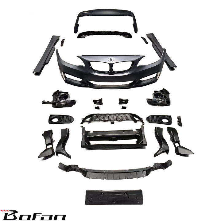 Car Conversion BMW 2 Series F22 upgraded facelift M-Tech bumper Bodykit ...