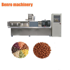 Get Wholesale corn flakes breakfast cereal extruder extrusion machine ...