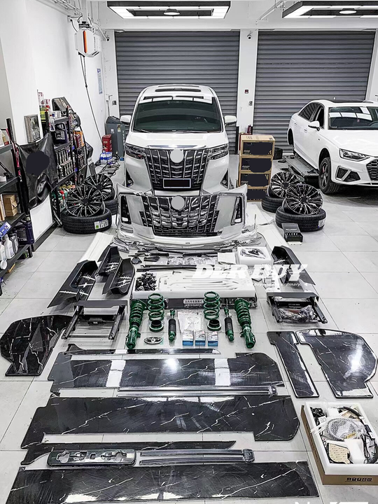 Alphard Body Kit ,old Alphard Upgrade to New One,2015-2022 Upgrade to ...
