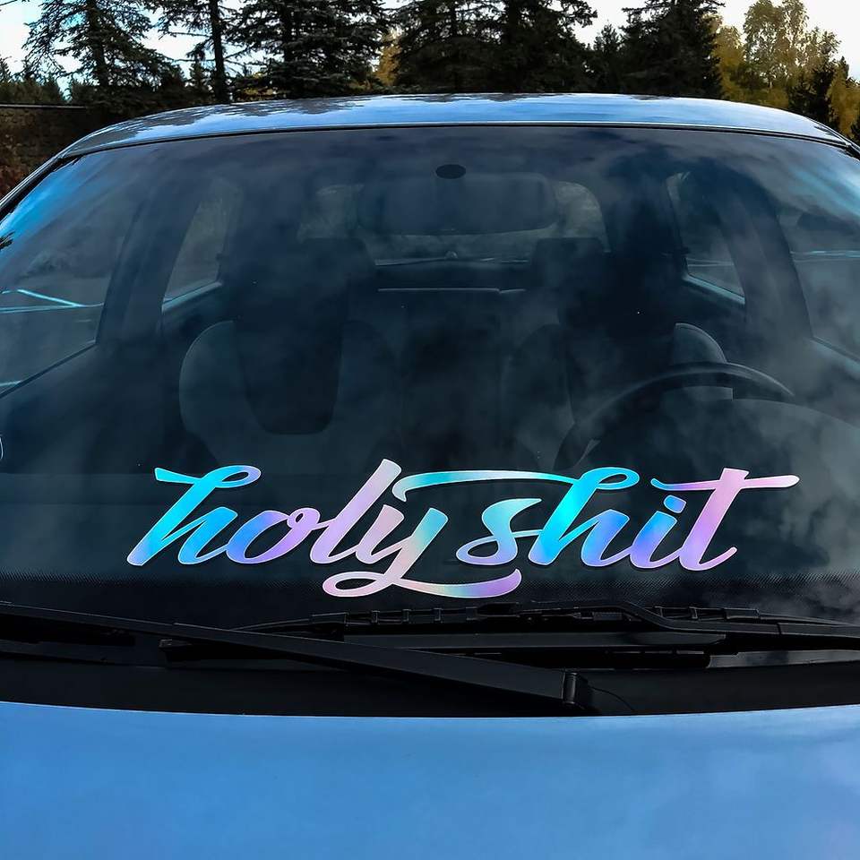 Custom UV Resistant Letter Logo Car Trucks Rear Window Transfer ...