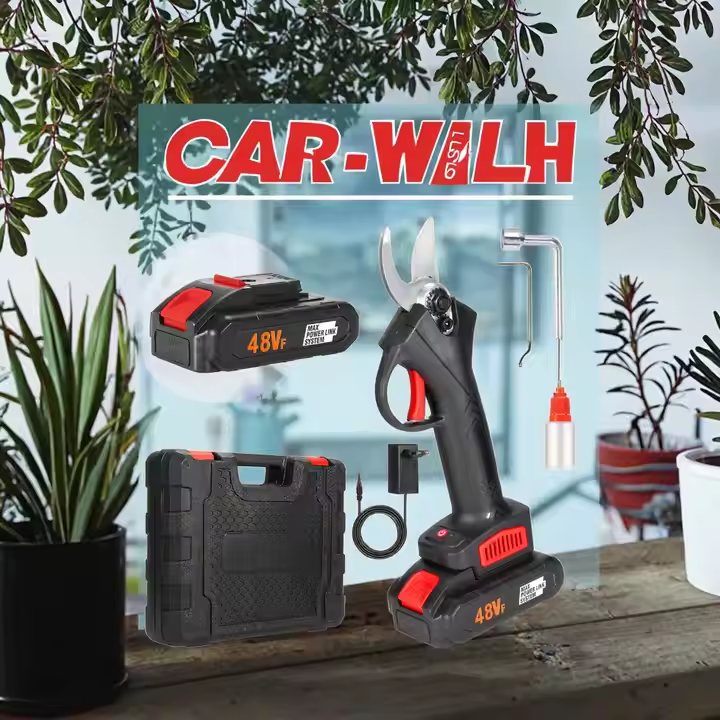 Cordless Garden Electric Hedge Trimmer Outdoor Polypropylene Material ...