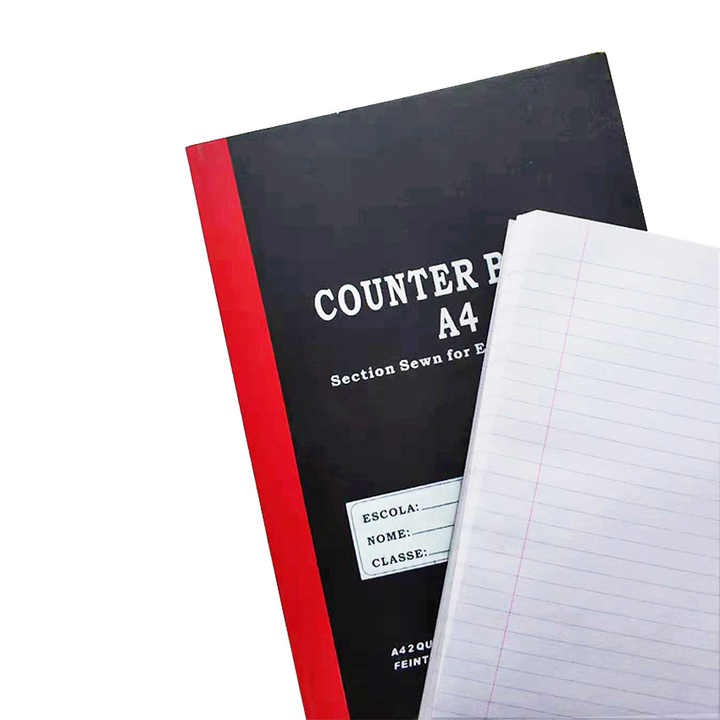 Customizable A4 Counter Book - 192 Pages & Hard Cover