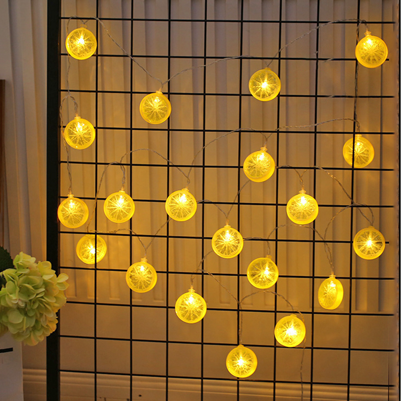 DM23067 3AA Lemon shaped LED string light-Taizhou Deco-Maker Arts and ...