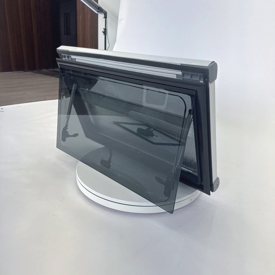 Curved Rv windows Push-Pull Caravan Window Push RV Window for Motorhome ...
