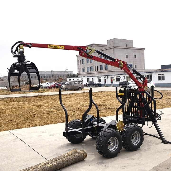 Towable Quad Heavy Duty TTQT-34 Log Trailer for Sale