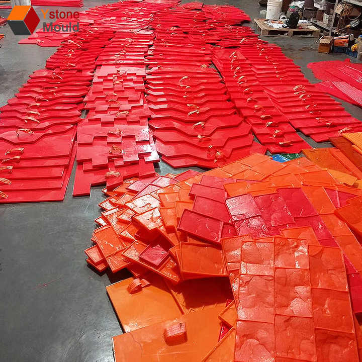 Decorative Concrete Cement Roller Stamped Imprint Molds