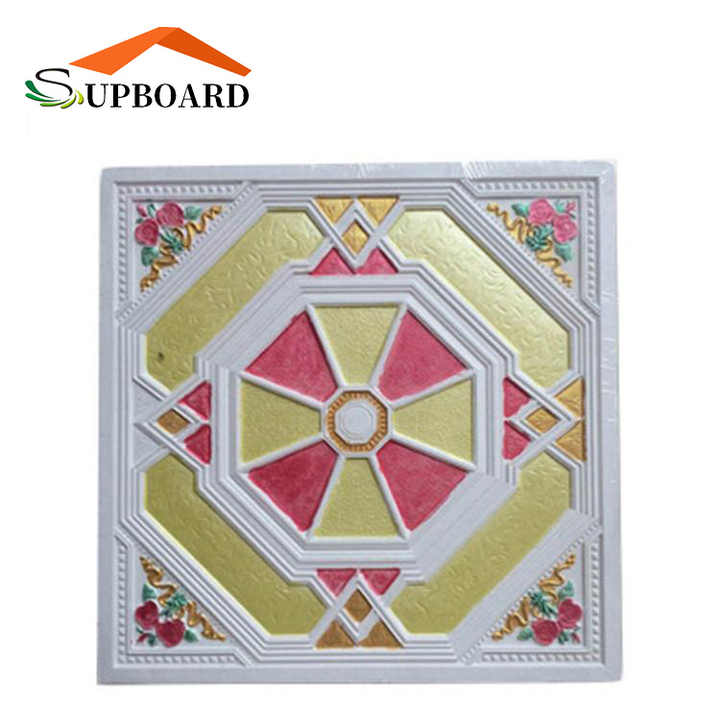 60x60 Color Gypsum Ceiling Tiles - Durable & Stylish
