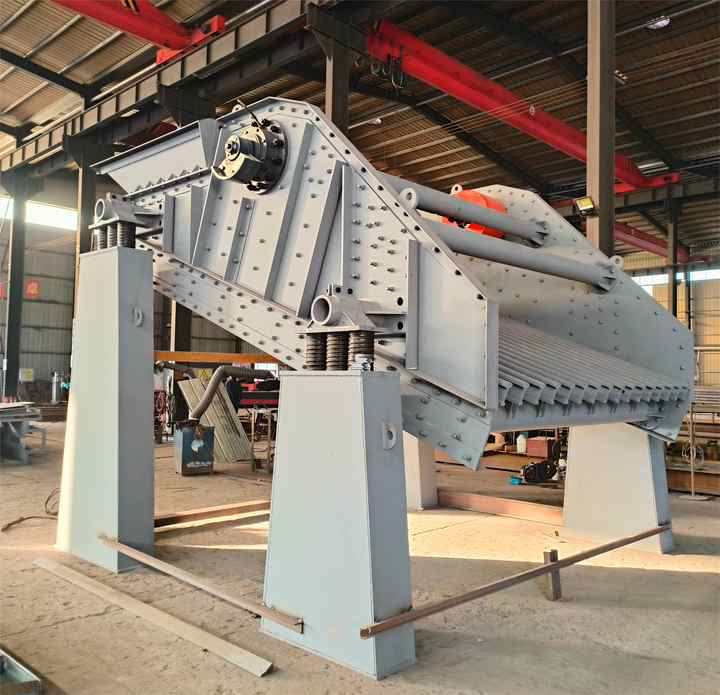 High-capacity Ore Mining Circular Vibrating Screen with Gearbox Motor ...
