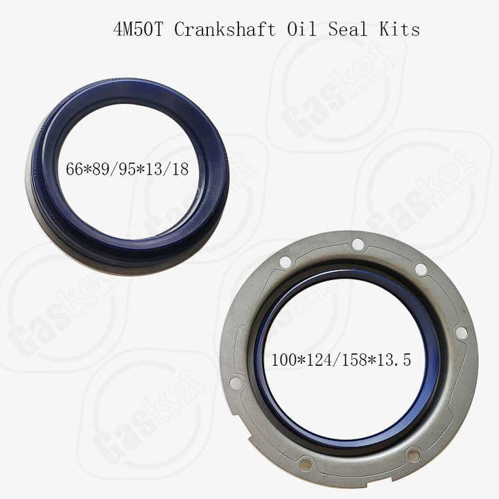 6D34T 4M50 4M50T 4M51 4M51T 6D14 Front and Rear Crankshaft Oil Seal Production Factory for ...