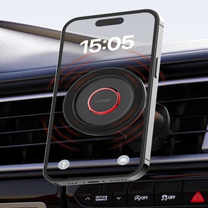 LDNIO MA22 Universal Magnetic Air Vent Car Cell Phone Holder Cellphone ...