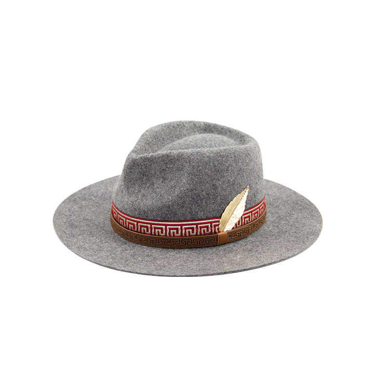 LiHua High Quality 58 - 60cm Fedora Hat Unisex Wholesale Fashion 100% ...