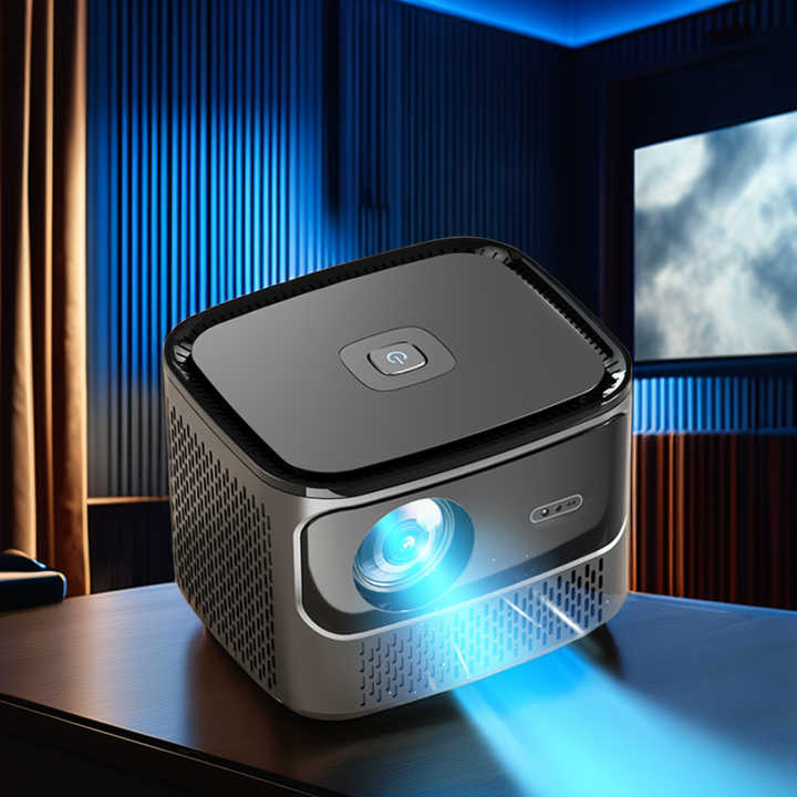 Qumpot Laser 4K Projector - 3500 Lumens Home Theater Beamer