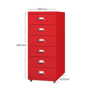 6 Drawer Filing Cabinets - Secure and Versatile Storage