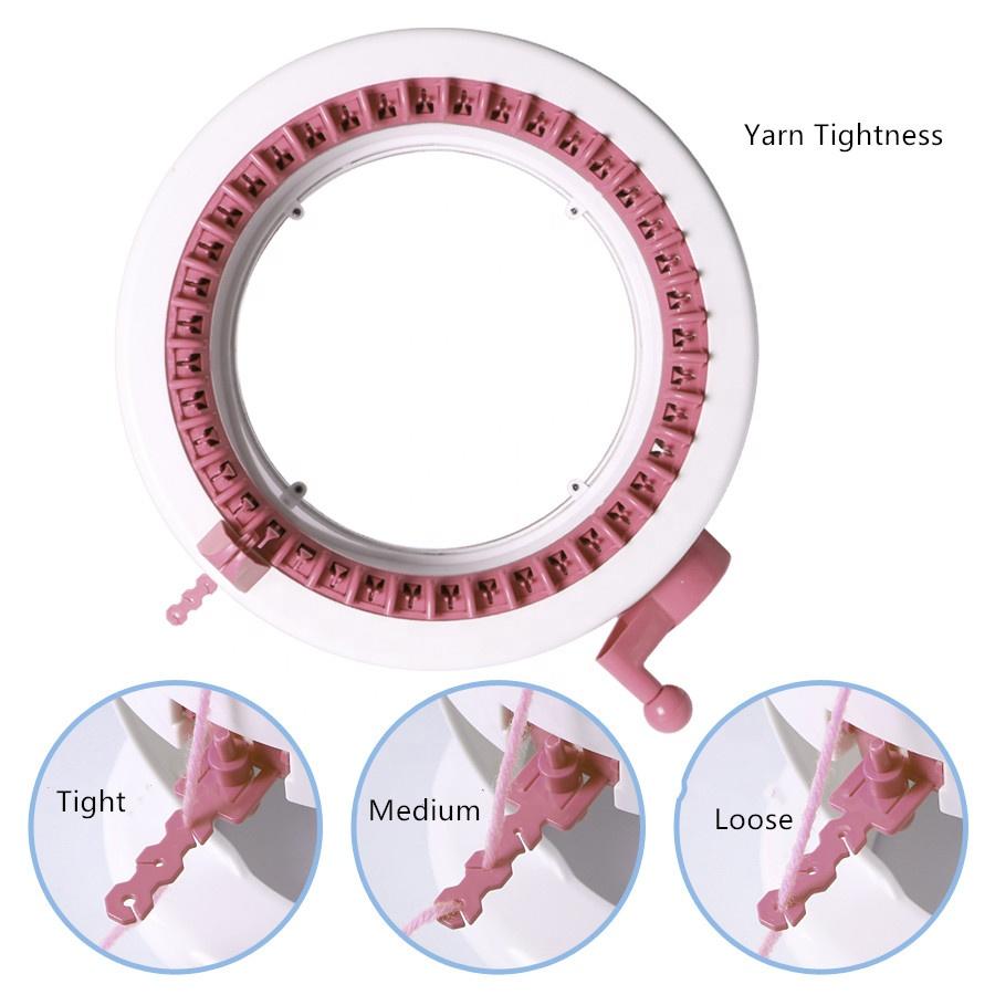 Smart Weaver Knitting Kit Machine Oversized 48 Hand Crank DIY Wool ...