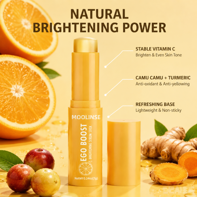Brightening Vitamin C Turmeric Serum Stick-Radiance-Boosting Face Serum ...