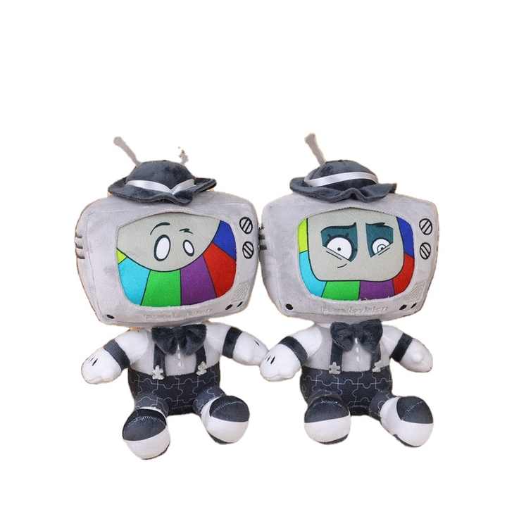 DL3655 SMG4 TV Host Plush Yot Mr. Puzzles Plush Tv Anime Stuffed Toy ...