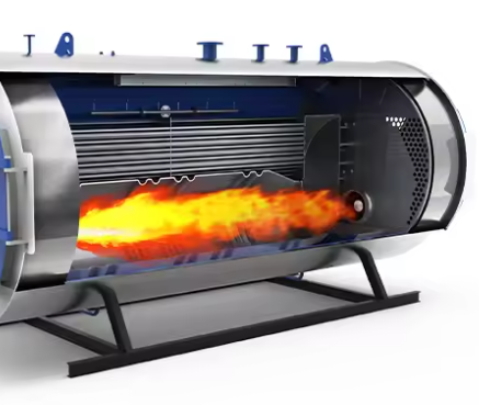 Oil Wns Natural Gas Diesel Steam Boiler 150 kW 380V 1 Year Warranty ...