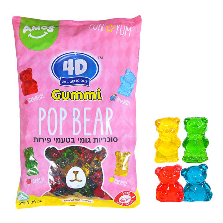 Bear Candy Collagen Wholesalers Halal Jelli Kids Toy Bear Soft Candies ...