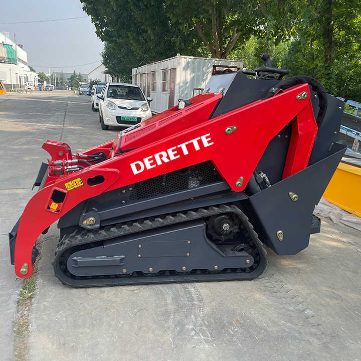 Derette V1000 Mini Skid Steer Loader Compact 35 4 Wide Perkins