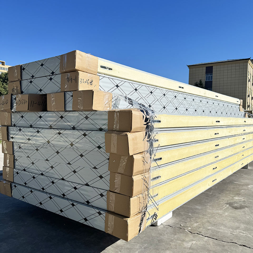 Walkin Cooler 150mm Hook Pu Panel Polyurethane Foam Boards Fireproof ...