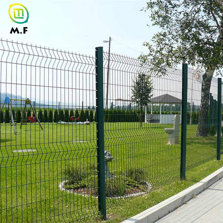 3D Curved Welded Wire Fence Mesh Panel for Outdoor Security