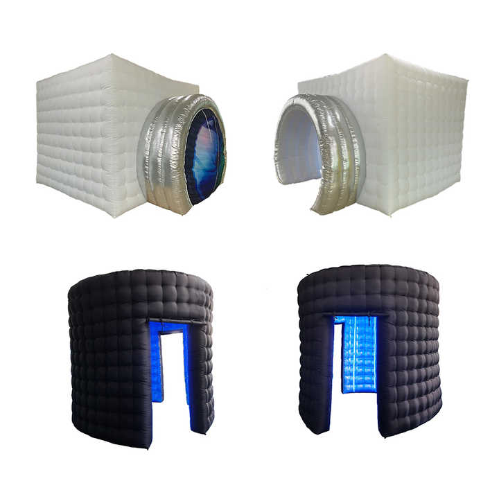 2024 New Custom Inflatable Photos Booth for Birthday Party Inflatable Led 360 Photo Booth ...