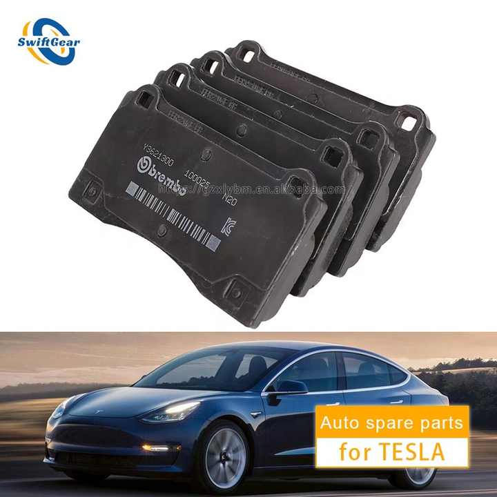 Front Brake Pads for TESLA Model 3 New Condition Model 8008240-00-B ...